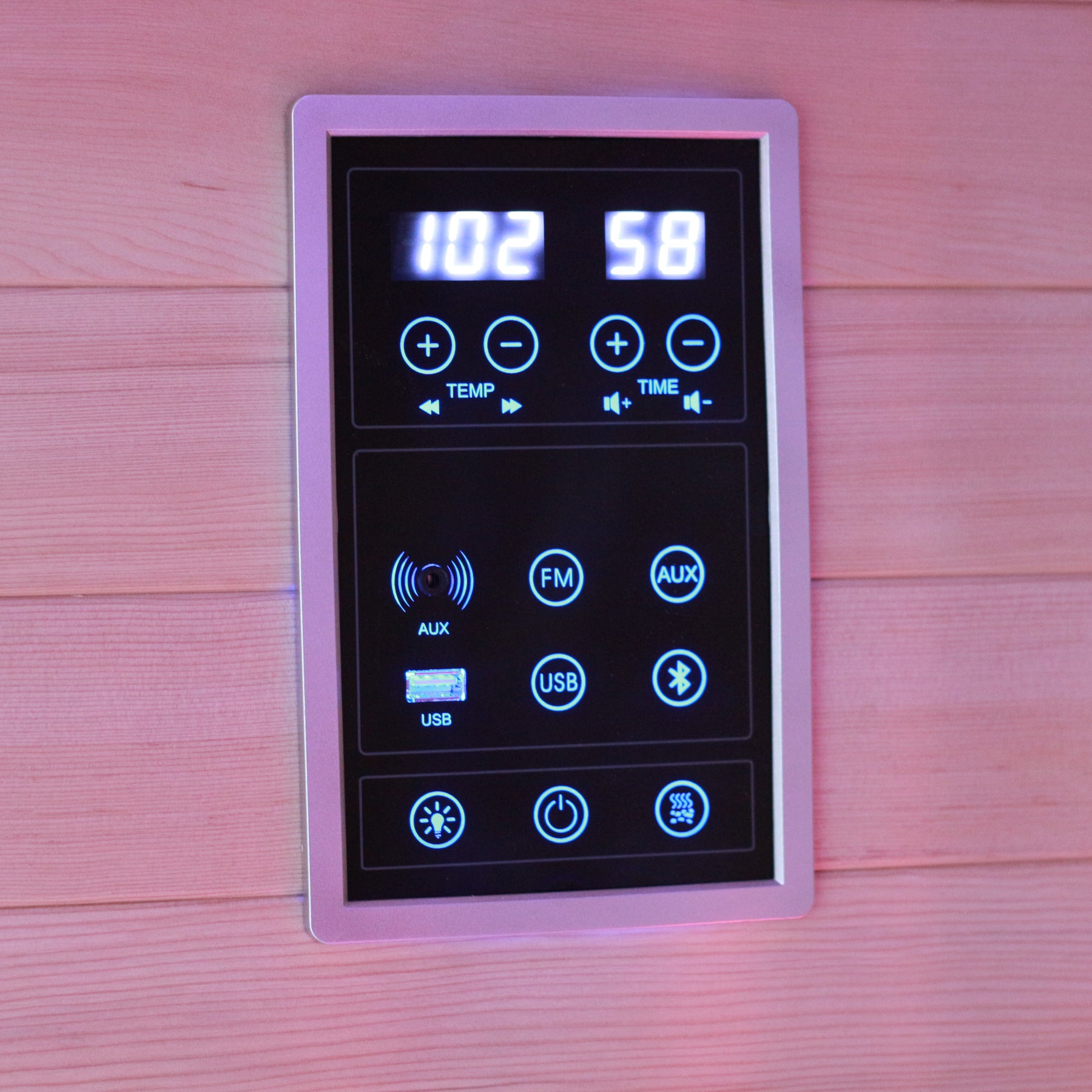 Hylivesaunas Luxury Indoor Hybrid Sauna Room - FAMILY 4