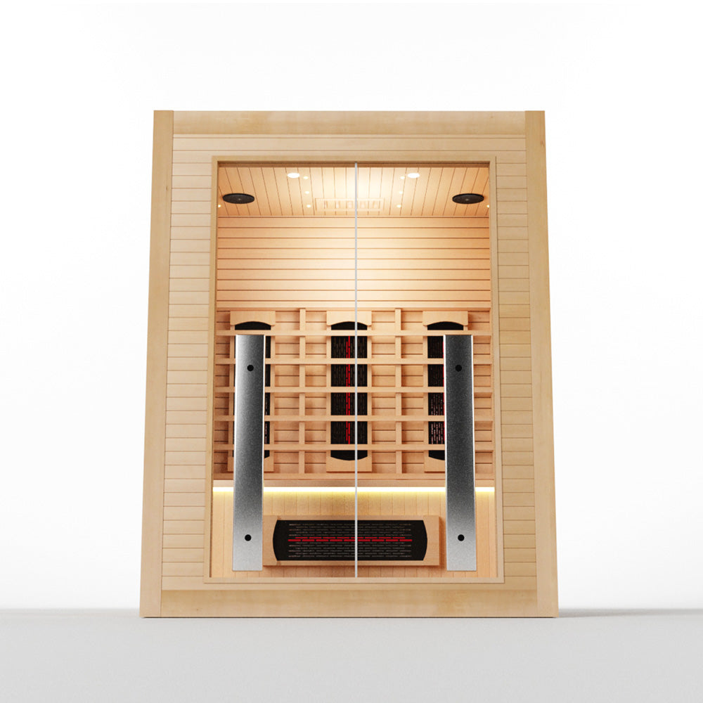Hylivesaunas Indoor Infrared Sauna Room with Mobile-app Control System